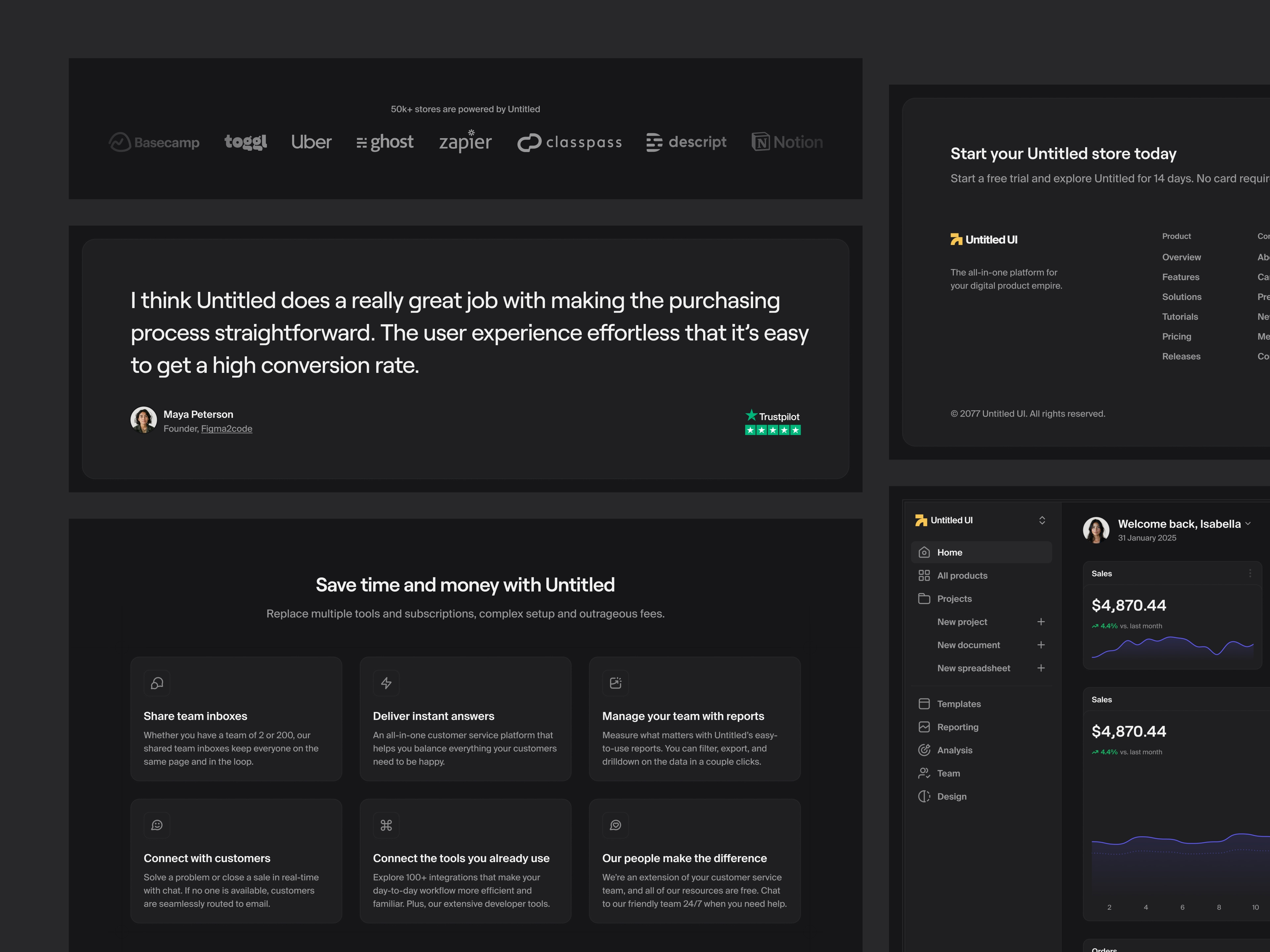 Effortless digital stores — Untitled UI by Jordan Hughes® on Dribbble Effortless digital stores — Untitled UI by Jordan Hughes® on Dribbble